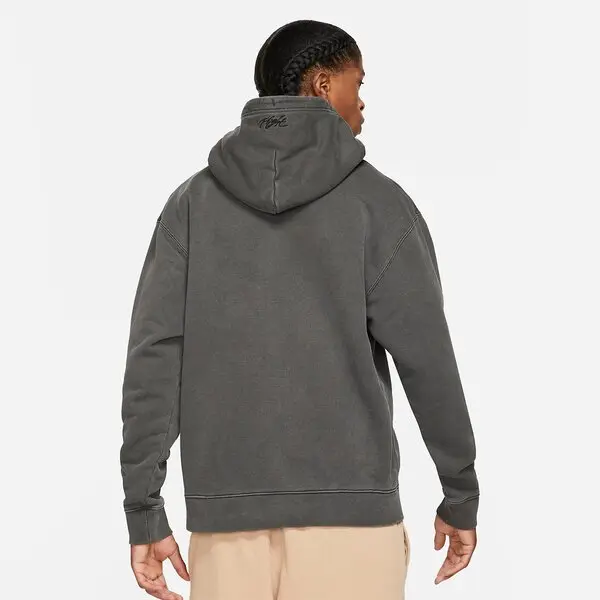 JORDAN Air Flight Heritage Washed Fleece Pullover Hoodie
