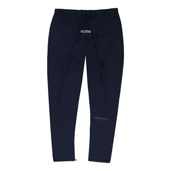 Fear Of God Nylon Track Pants 'navy
