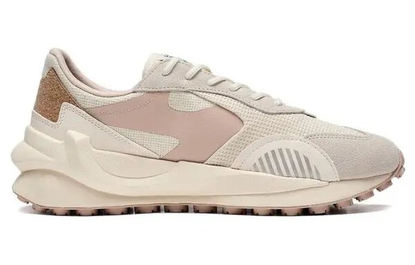 LI-NING Cosmos Lifestyle Sneakers - White/beige/pink