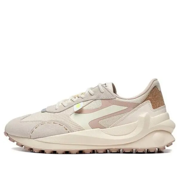 LI-NING Cosmos Lifestyle Sneakers - White/beige/pink