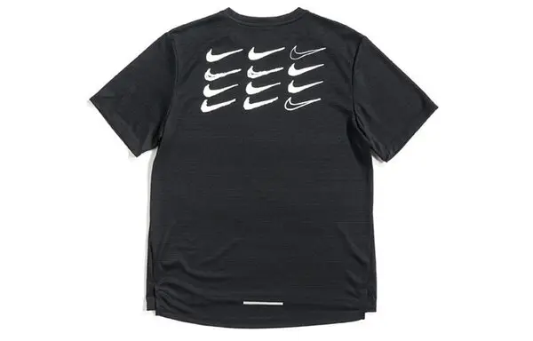 Nike Dri-fit Miler Short Sleeve Printed Tee