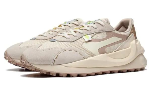 LI-NING Cosmos Lifestyle Sneakers - White/beige/pink