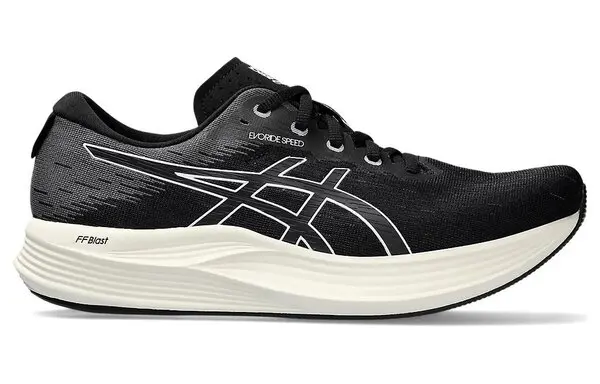 Asics Evoride Speed Running Shoes - Black/white