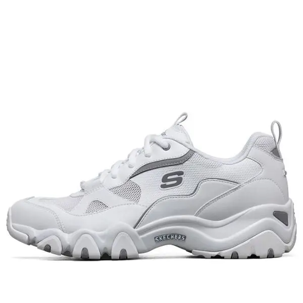 Sketchers Dlites 20 Athletic Sneakers - White