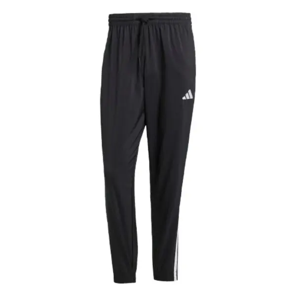 Adidas Essentials 3-stripe Sweat Pants Asia Sizing 'black White - Black/white