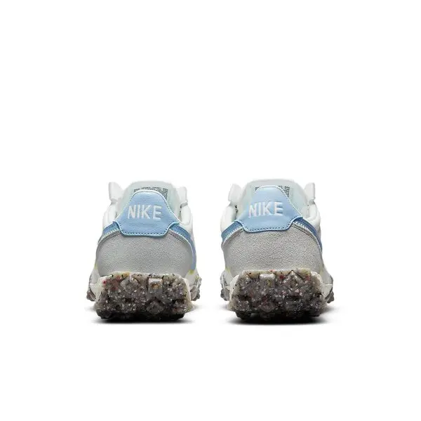 Nike Waffle Racer Crater Sneakers - Gray/white/blue