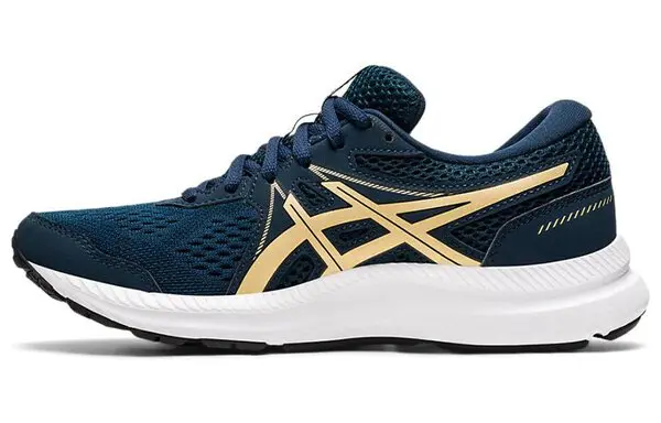 Asics Gel-contend 7 Running Shoes - Blue/gold