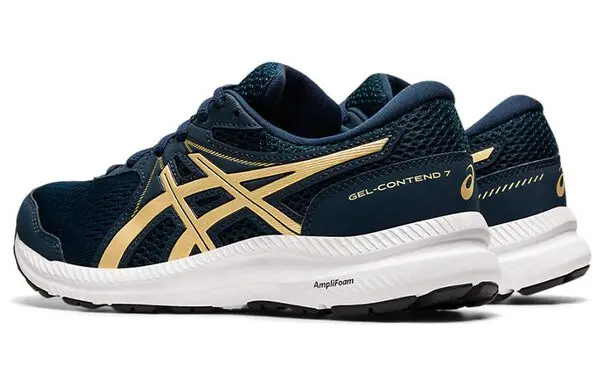 Asics Gel-contend 7 Running Shoes - Blue/gold