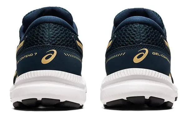 Asics Gel-contend 7 Running Shoes - Blue/gold