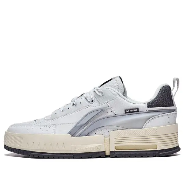 LI-NING Casual Skate Shoes - White/silver