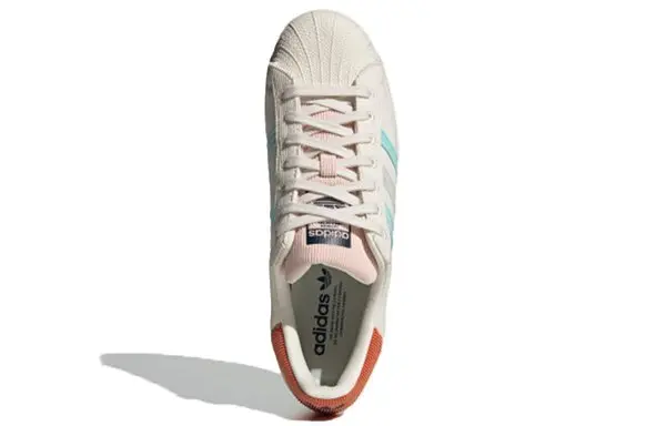 Adidas Superstar "white Brick Red Blue