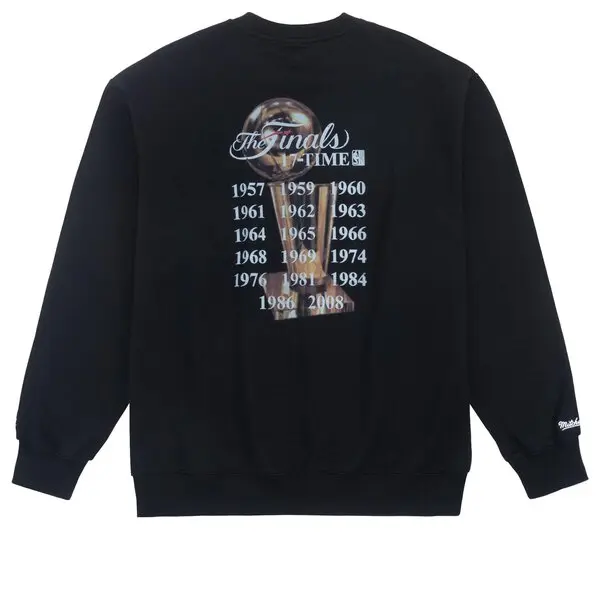 Mitchell & Ness X Nba Boston Celtics 17-time Champion Crewneck Sweatshirt