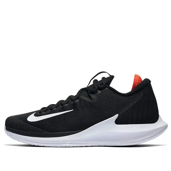 Nike Court Air Zoom Zero Athletic Sneakers - Black/white