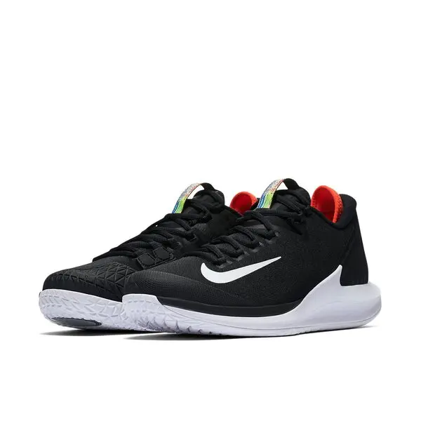 Nike Court Air Zoom Zero Athletic Sneakers - Black/white
