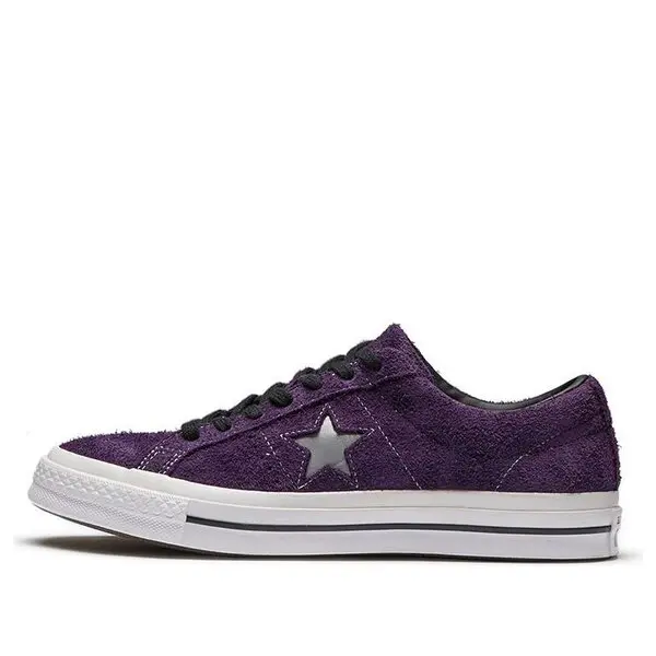 CONVERSE One Star Low Top Sneakers - White/purple