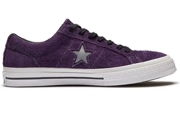 CONVERSE One Star Low Top Sneakers - White/purple