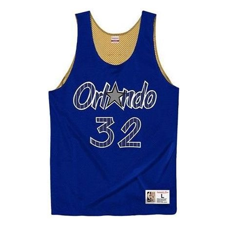 Mitchell & Ness X Nba Orlando Magic Reversible Mesh Jersey Shaquille O'neal 32 - Navy Blue