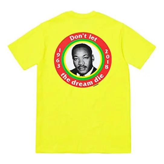 Supreme Ss18 Mlk Dream Bright Tee