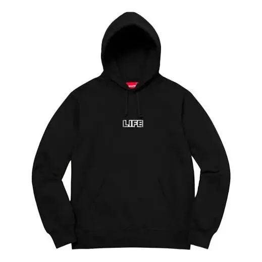 Supreme X Gilbert X George Life Hooded Sweatshirt