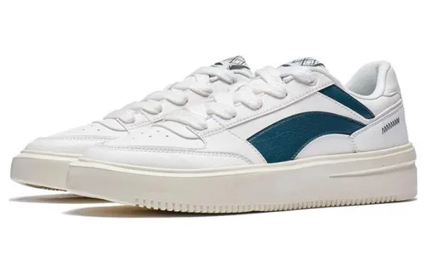 LI-NING Casual Lifestyle Skate Shoes 'white Blue