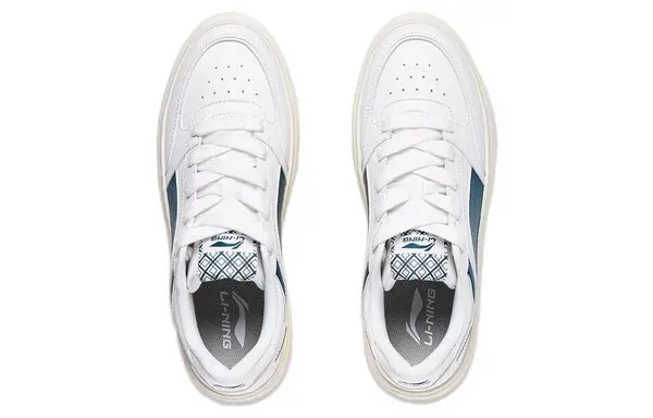 LI-NING Casual Lifestyle Skate Shoes 'white Blue