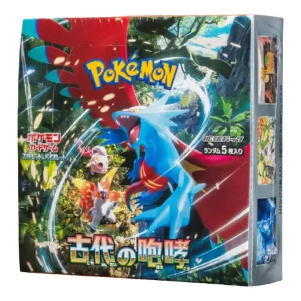 POKEMON Card Jp Scarlet & Violet Expansion Pack Box 'ancient Roar - Multi-color