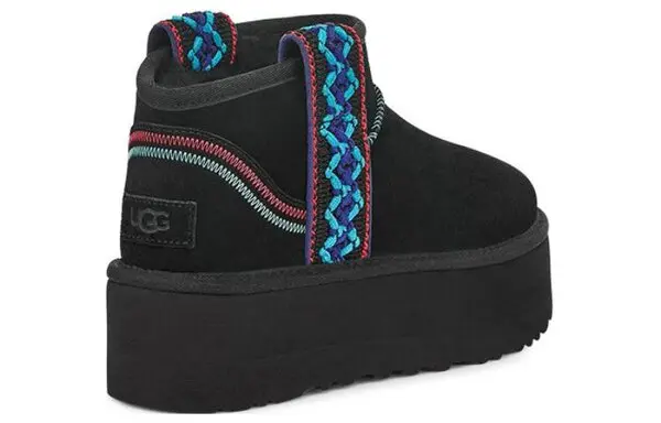 UGG Classic Ultra Mini Braid Platform Boots