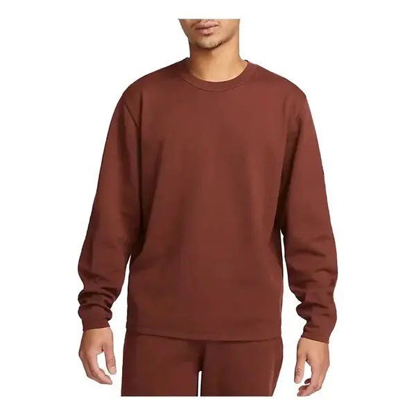 Nike Therma-fit Adc Tech Pack Crew 'dark Pony Earth - Tan