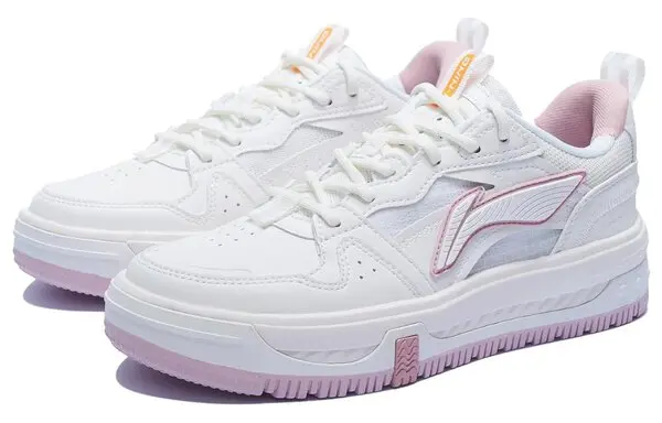LI-NING Xingchuan V2 "white Purple" Sneakers - White/purple