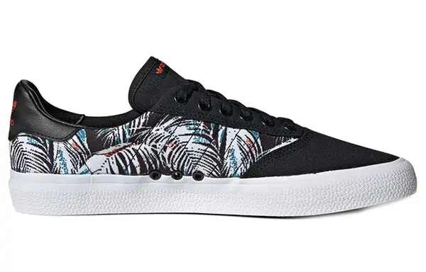 Adidas Floral Palm Sneakers - Black