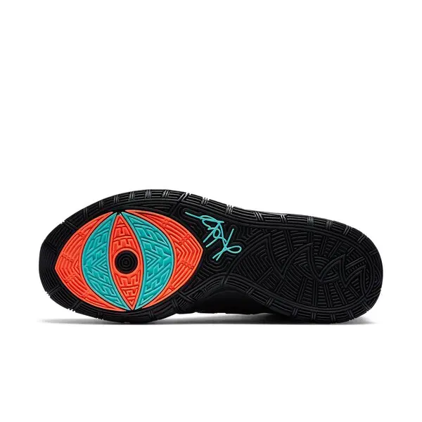Nike Kyrie 6 "shot Clock" Basketball Mid Top - Black