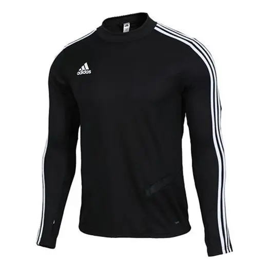 Adidas Neo Side Stripe Sports Pullover - Black