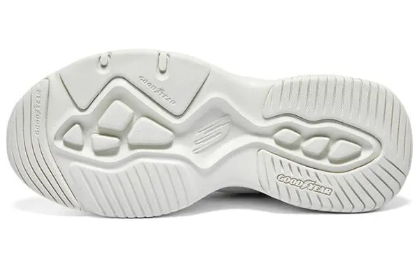 Sketchers D'lites 4.0 Sneakers - Grey/white