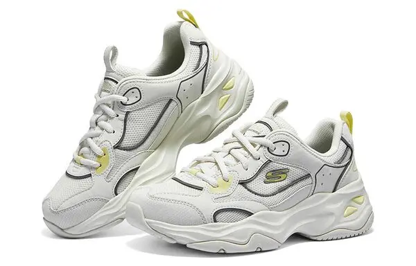 Sketchers D'lites 4.0 Sneakers - Grey/white