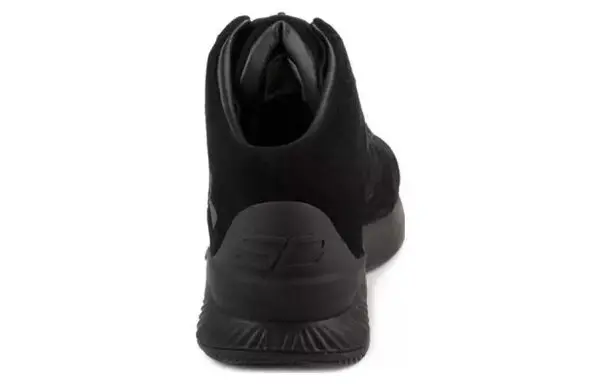 Under Armour Curry 1 Lux Mid Suede High-top Sneakers - Black