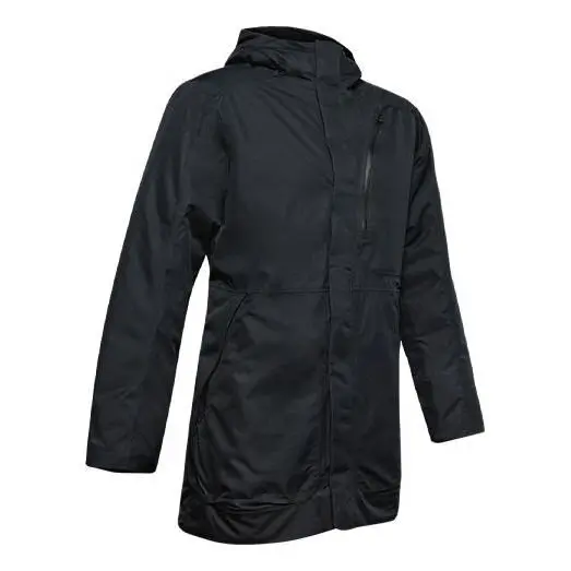 Under Armour Project Rock Unstoppable Waterproof Down Parka - Black