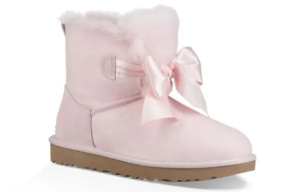 UGG Mini Bow Fleece Lined Boots