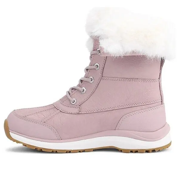 UGG Adirondack Iii Fluff Lace Up Boots - Pink
