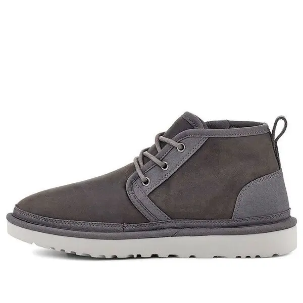 UGG Neumel Zip Chukka Boots - Charcoal Grey