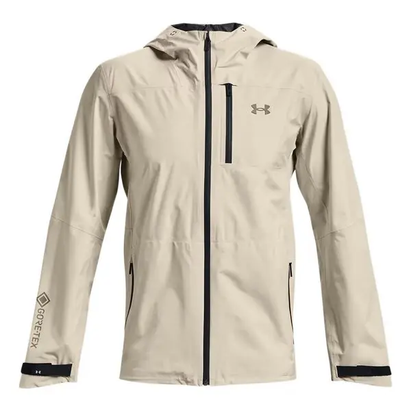 Under Armour Stormproof Gore-tex Paclite 2.0 Jacket - Beige/black