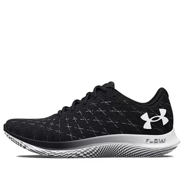 Under Armour Flow Velociti Wind 2 Athletic Sneakers - Black/white/grey