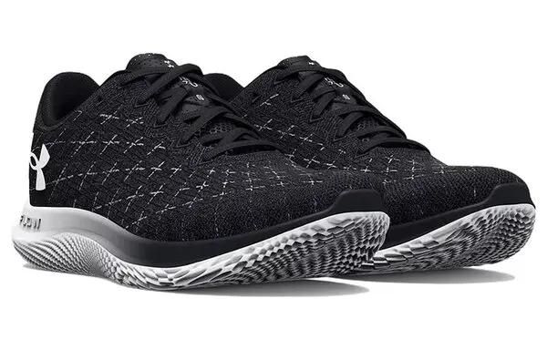 Under Armour Flow Velociti Wind 2 Athletic Sneakers - Black/white/grey