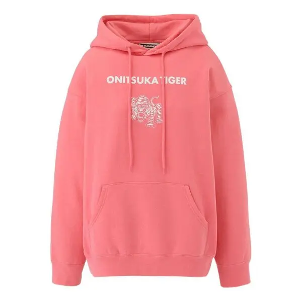 Onitsuka Tiger Graphic Hoodie - Pink