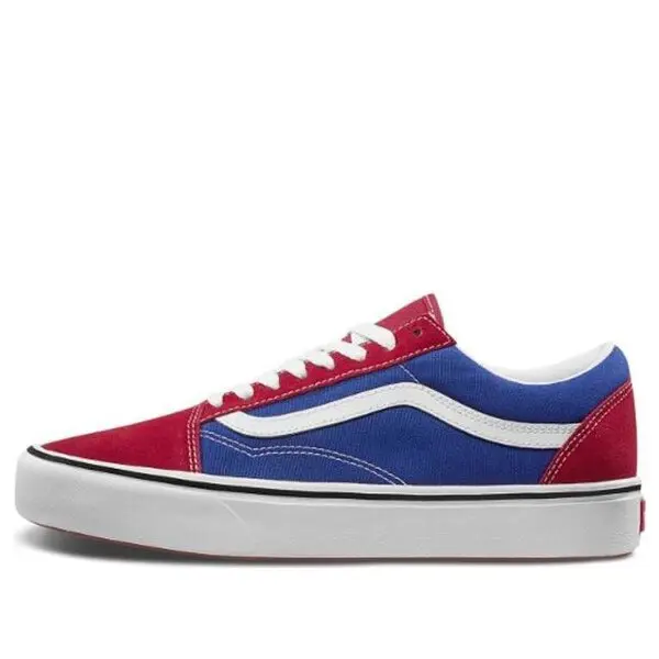 VANS Old Skool Comfycush Sneakers - Red/blue