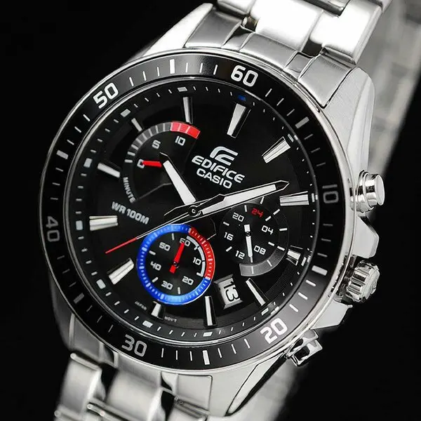 Casio Edifice Stainless Steel Quartz Watch