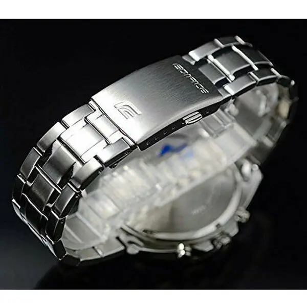 Casio Edifice Stainless Steel Quartz Watch