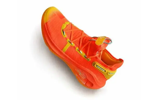 Under Armour Curry 6 "rep The Bay" Athletic Sneakers - Orange