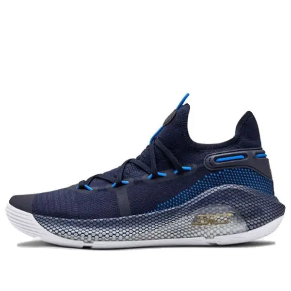 Under Armour Curry 6 Team Basketball Shoe - Blue