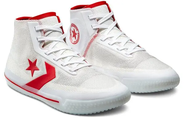 CONVERSE Chuck Taylor All Star Pro Bb High Top Sneakers - Red/white
