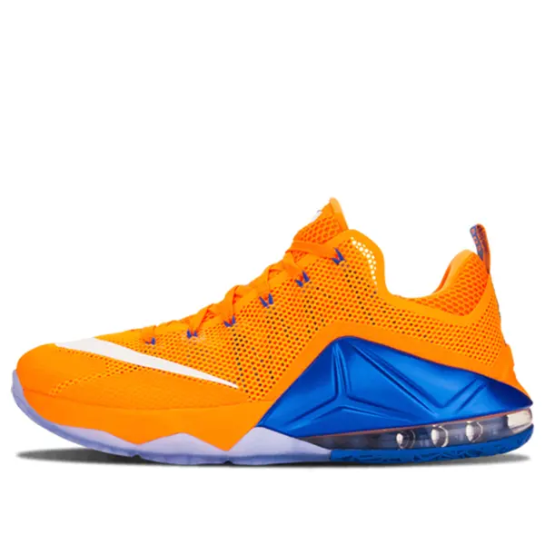 Nike Lebron 12 Low Basketball Sneakers - Orange